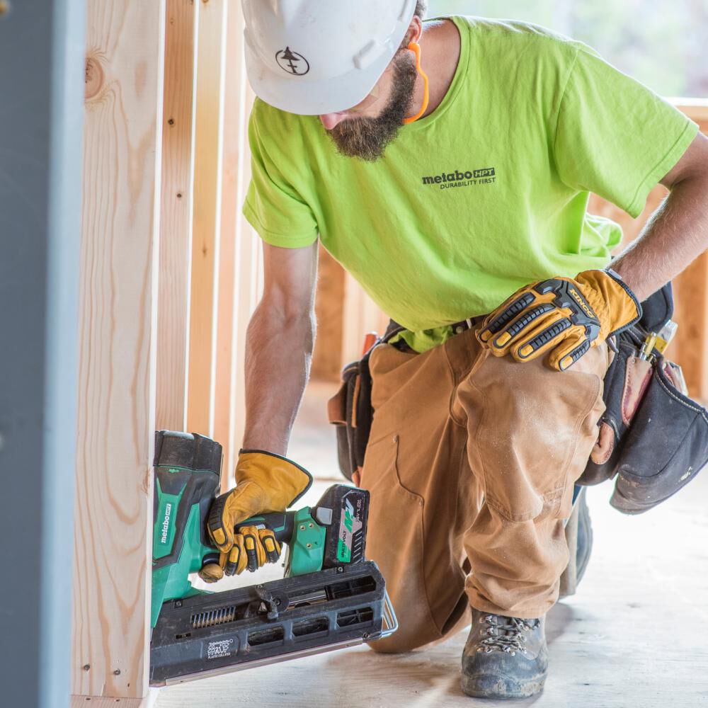 Metabo HPT 18V Cordless 21 Deg Framing Nailer with 4Ah Battery Fuel ...