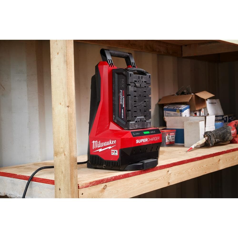 Milwaukee MX FUEL REDLITHIUM FORGE HD12.0 Battery/Super Charger ...