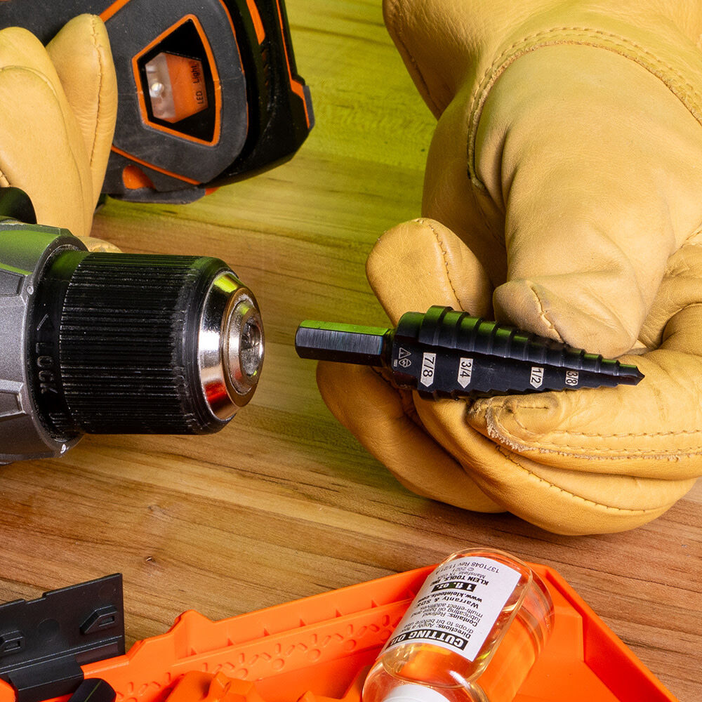 Klein Tools Premium Hex Step Bit Set 3pc KTSBSPRO - Acme Tools