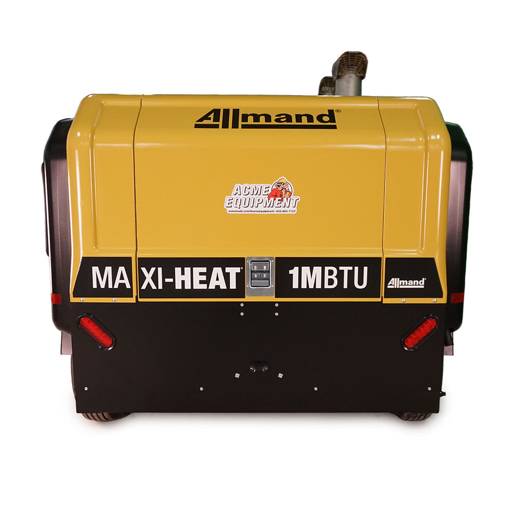 Allmand Maxi-Heat 1M BTU Indirect Fired Mobile Diesel Heater 81012599 ...