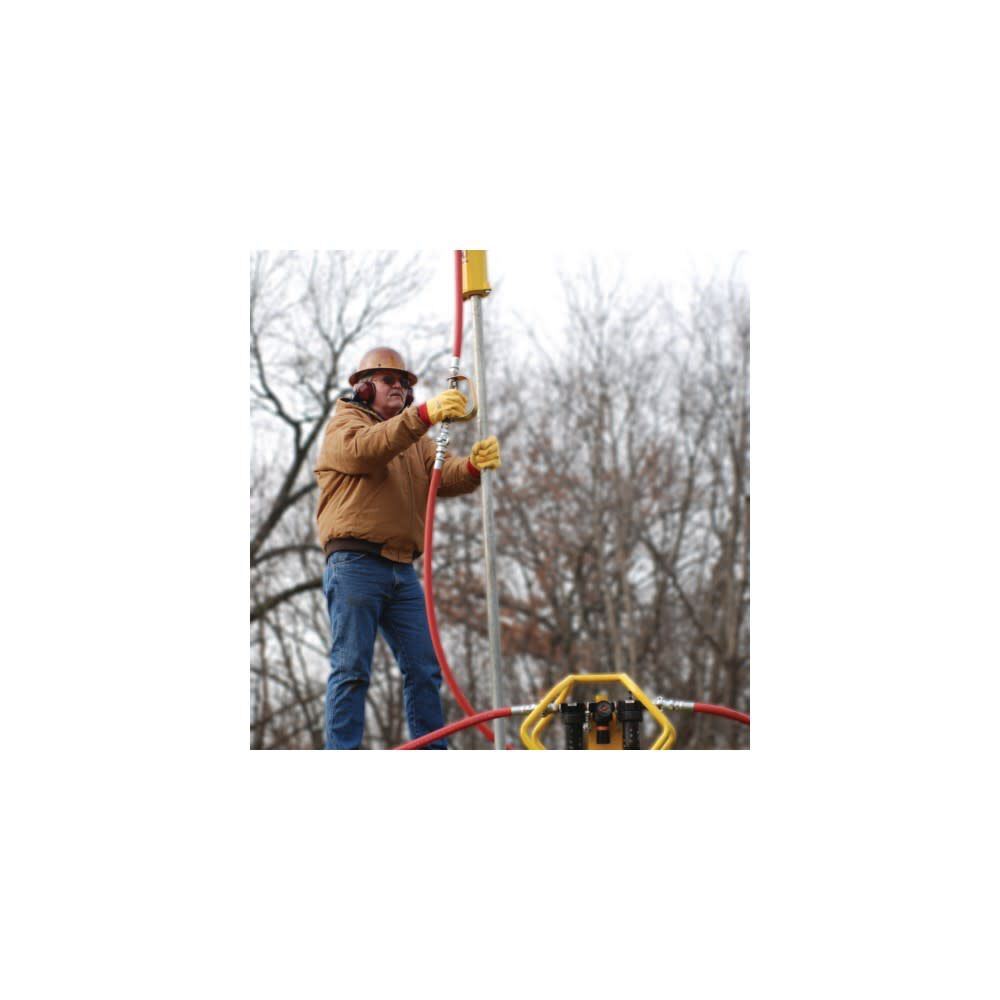 Rhino Tool PD 55 Medium Duty Air Operated Fence Post Driver Kit 071341 ...