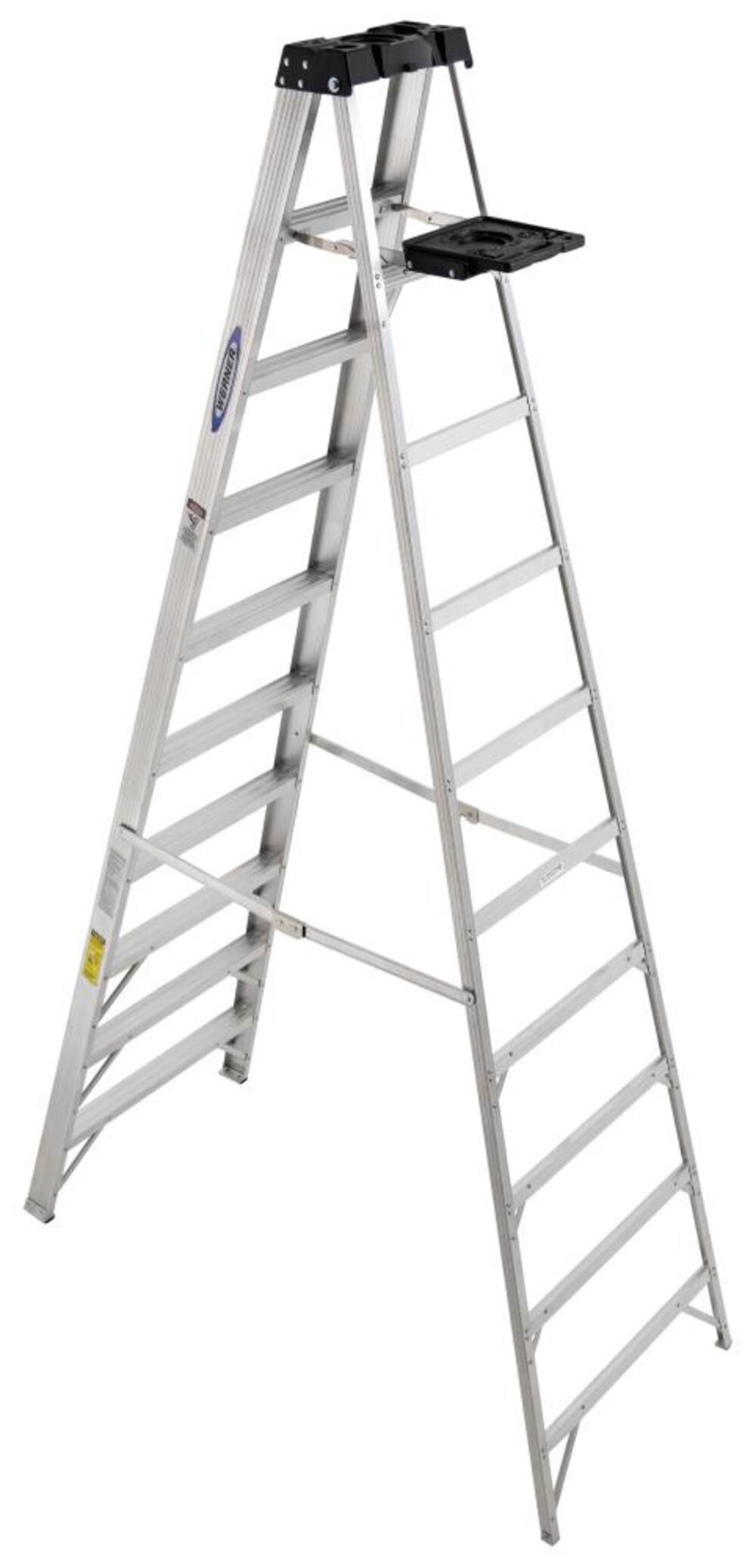 Werner 10ft Aluminum Type IA Step Ladder 310 - Acme Tools
