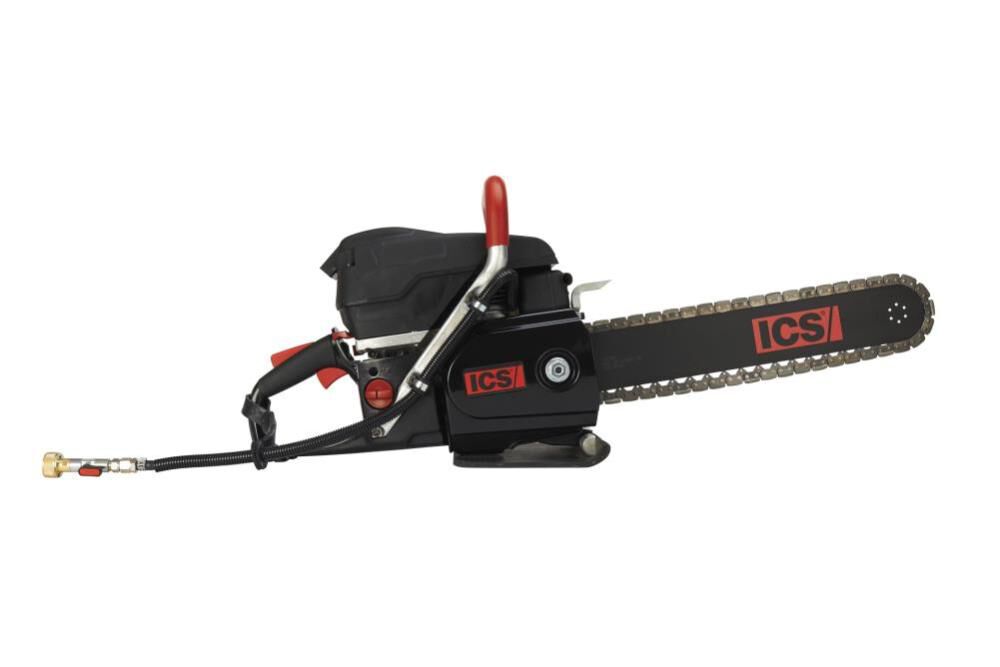 ICS 695XL F4 Gas Saw Package with 16 In. guidebar and PowerGrit Chain ...