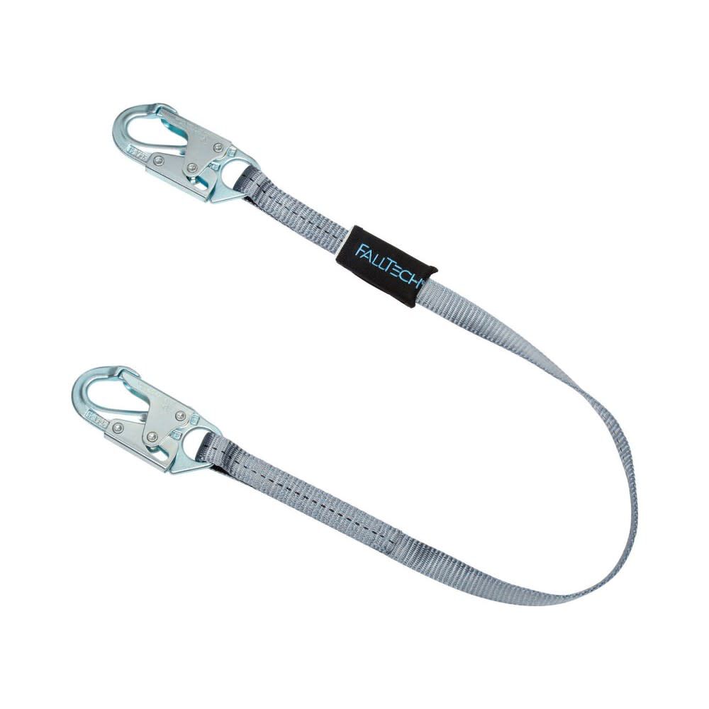 Falltech 4' Single Leg Fixed Length Web Restraint Lanyard 8204 - Acme Tools