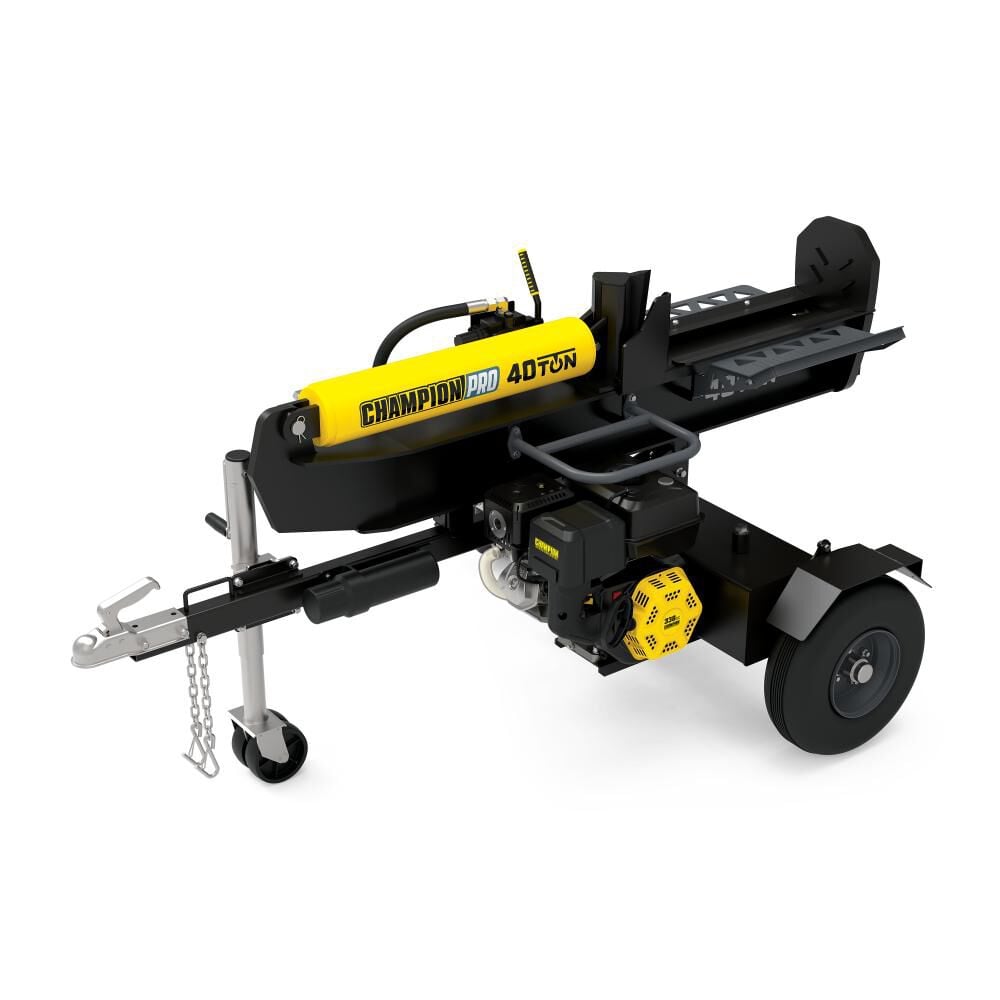Champion Power Equipment Pro Grade 40-Ton Horizontal/Vertical Full Beam ...
