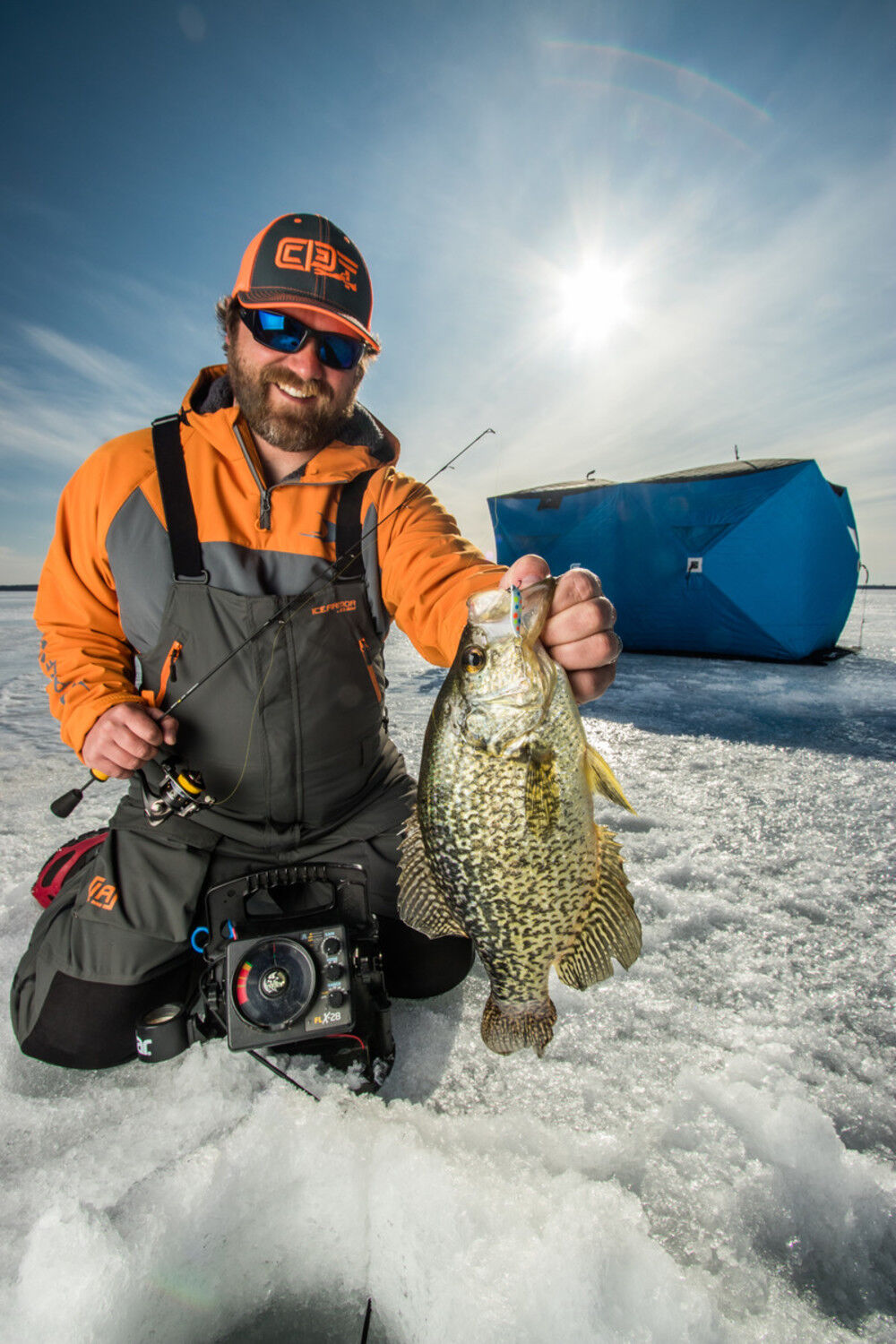 Clam Outdoors C-720 Thermal Double Hub Ice House 115497 from Clam ...