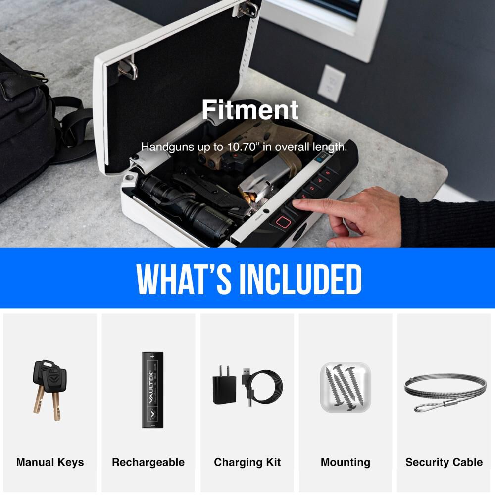 Vaultek Safe VS20i Biometric Safe Camo VS20I-CM - Acme Tools