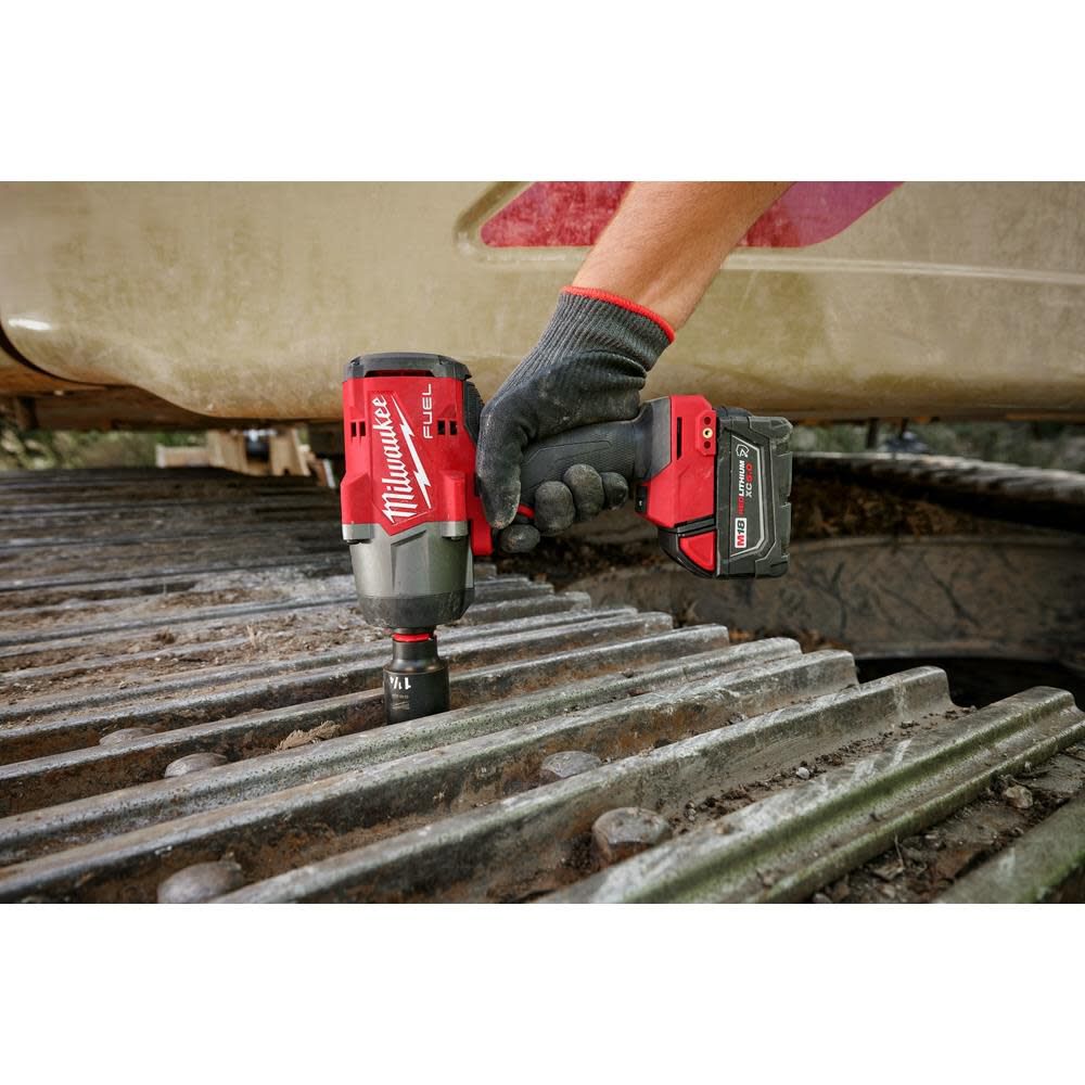 Milwaukee M18 FUEL 1/2 in High Torque Impact Wrench with Friction Ring ...