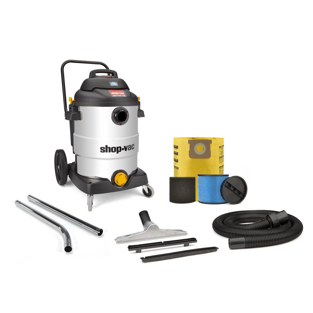 Shop Vac Contractor Series Wet/Dry Vacuum 16 Gallon 6.5 Peak HP with ...