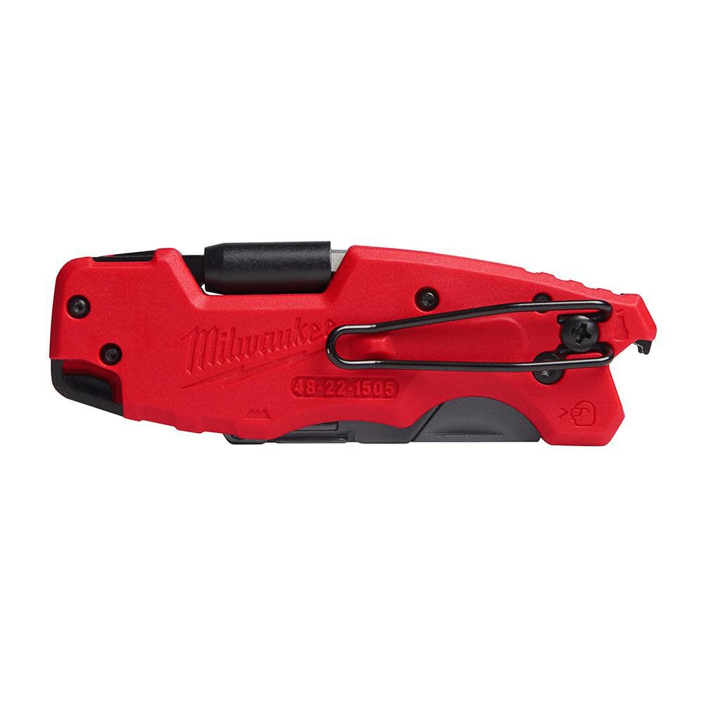 Milwaukee FASTBACK 6IN1 Folding Utility Knife 48-22-1505 - Acme Tools