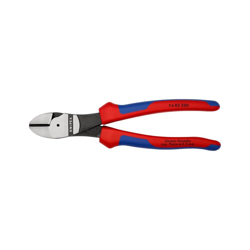 Knipex High Leverage Diagonal Cutter 200mm 74 02 200 SBA - Acme Tools
