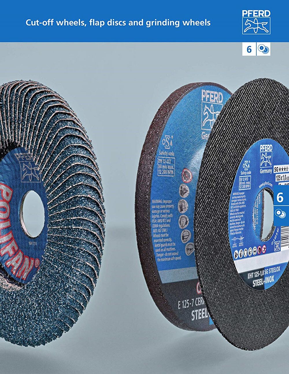 Pferd Polifan SGP Curve Cut-Off Wheel 67192 - Acme Tools