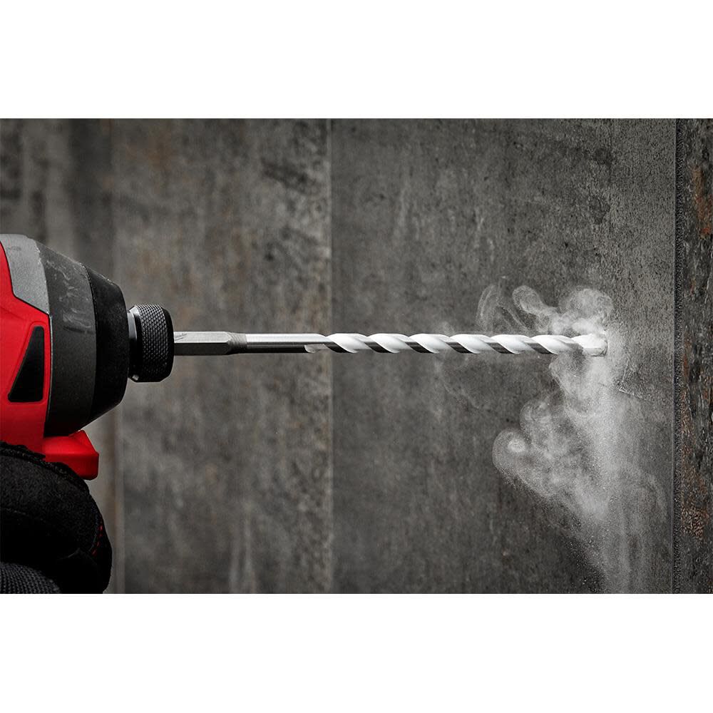 Milwaukee 5pc. SHOCKWAVE Carbide Multi-Material Drill Bits 48-20-8898 ...