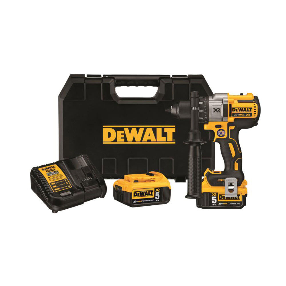 DEWALT DCD991P2 - 20V MAX XR LITHIUM ION BRUSHLESS 3-SPEED DRILL/DRIVER ...