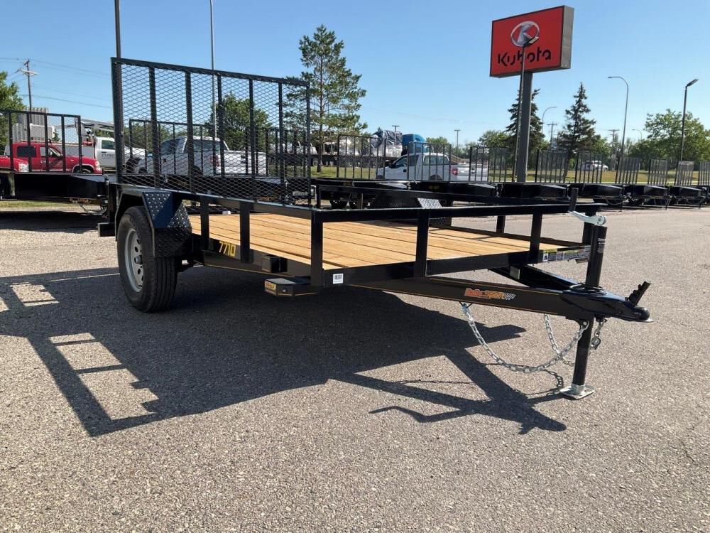 Doolittle Trailer Mfg Rally Sport 7710 10' x 77in Single Axle Open ...