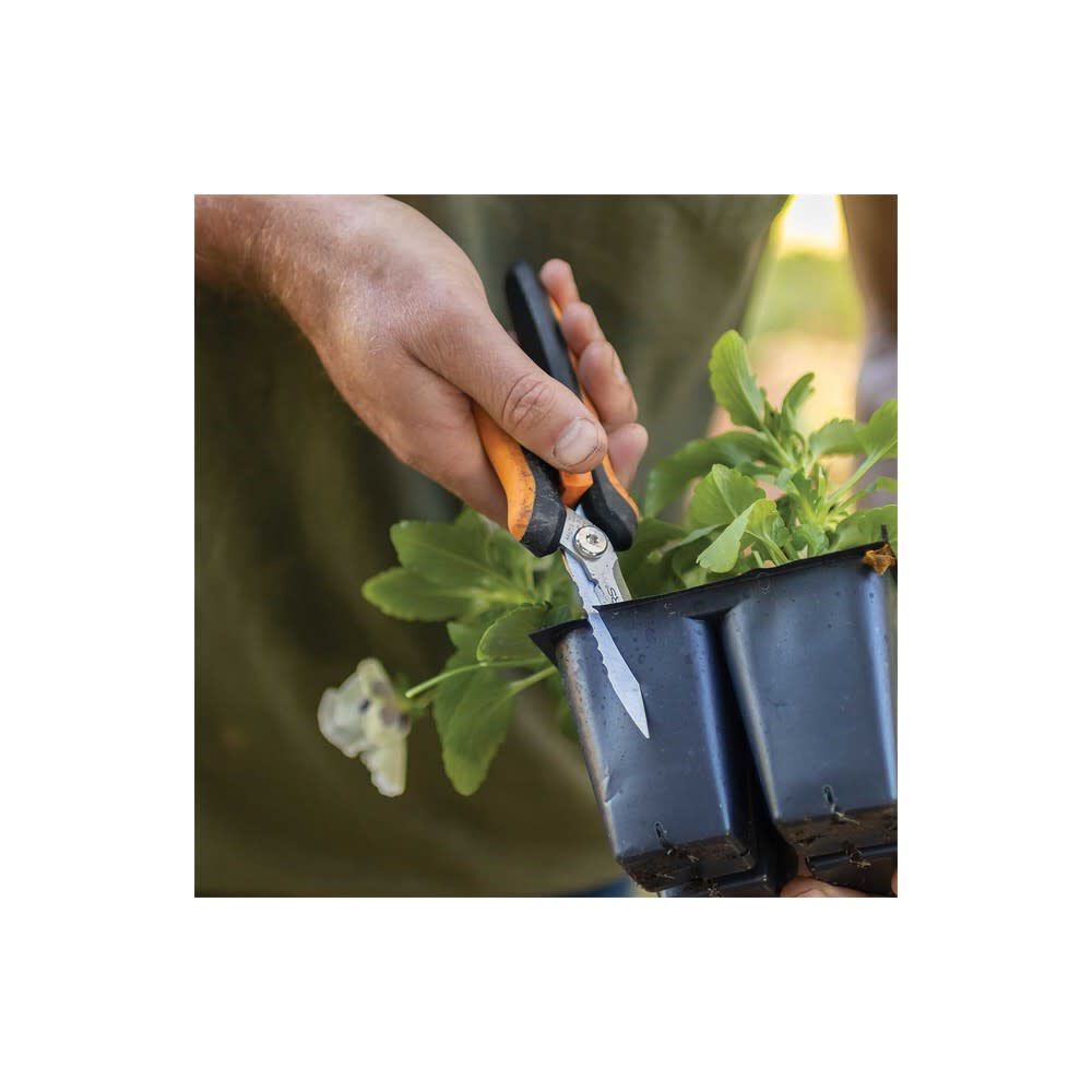 Fiskars Steel Blade Multipurpose Garden Snip with Steel Handle 399220 ...
