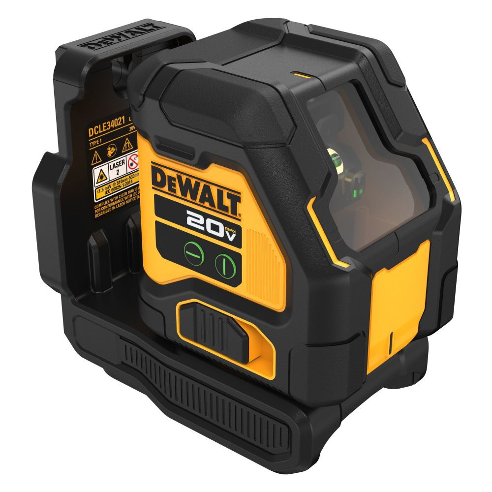 DEWALT 20V MAX Green Cross Line Laser (Bare Tool) DCLE34021B - Acme Tools