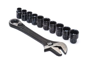 Crescent X6 Pass-Thru Adjustable Wrench Set CPTAW8 - Acme Tools
