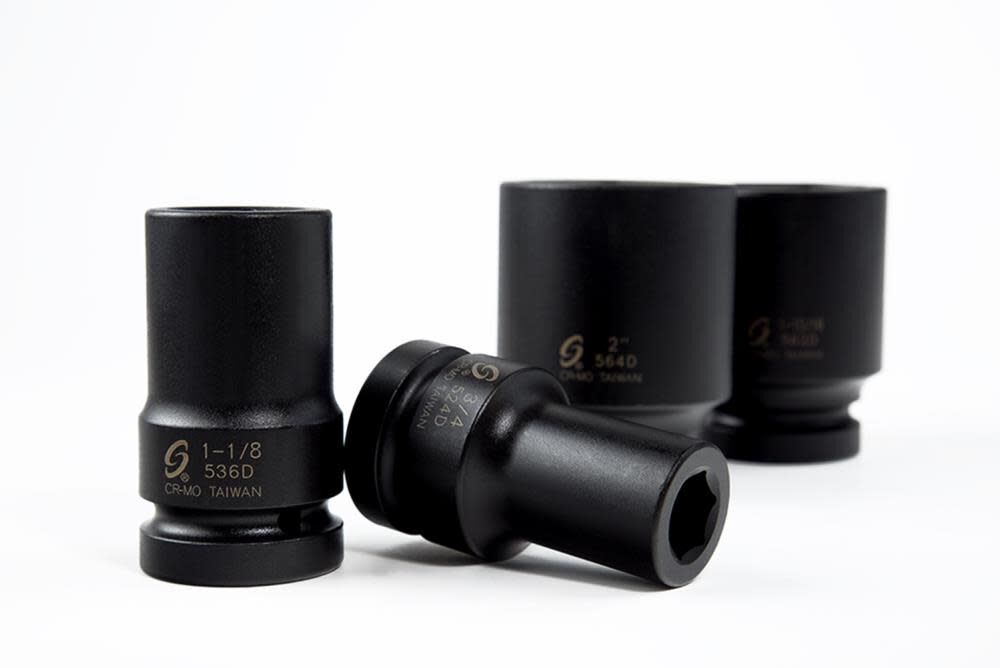 Sunex 1 In. Drive SAE Deep Impact Socket Set 21 pc. 5693 - Acme Tools