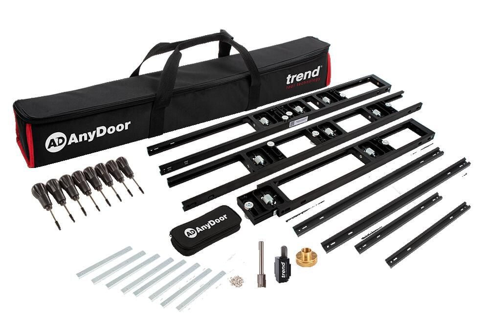 Trend AnyDoor Butt Hinge Template Kit U*H/JIG/D9 - Acme Tools