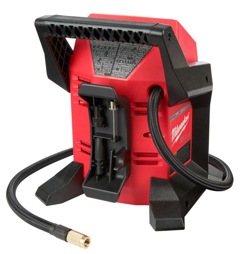 Milwaukee M12 Compact Inflator with CP 2.0AH Battery Kit 2475-21CP ...