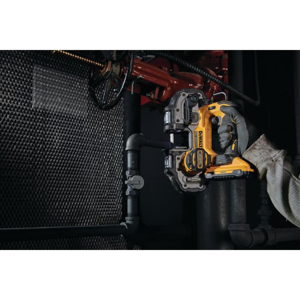 DEWALT ATOMIC 20V MAX Compact Bandsaw Brushless Cordless 1 3/4in (Bare ...