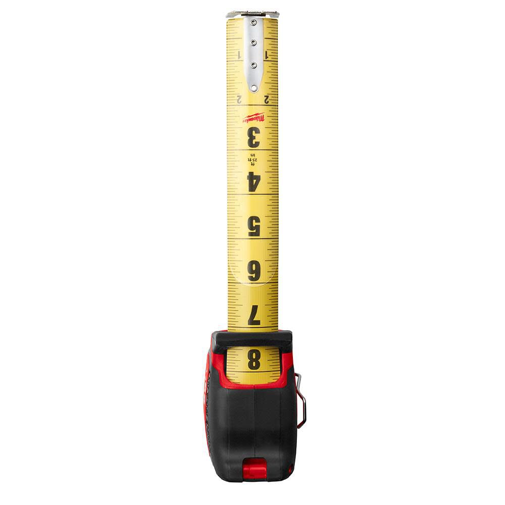 Milwaukee 25Ft Wide Blade Tape Measure 48-22-0225 - Acme Tools
