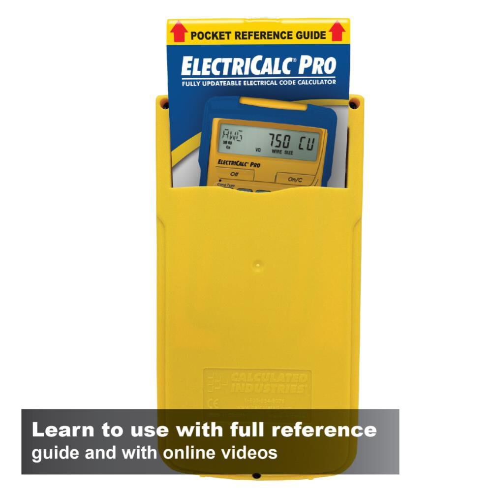 Calculated Industries ElectriCalc Pro Electrical Code Calculator 5070 ...