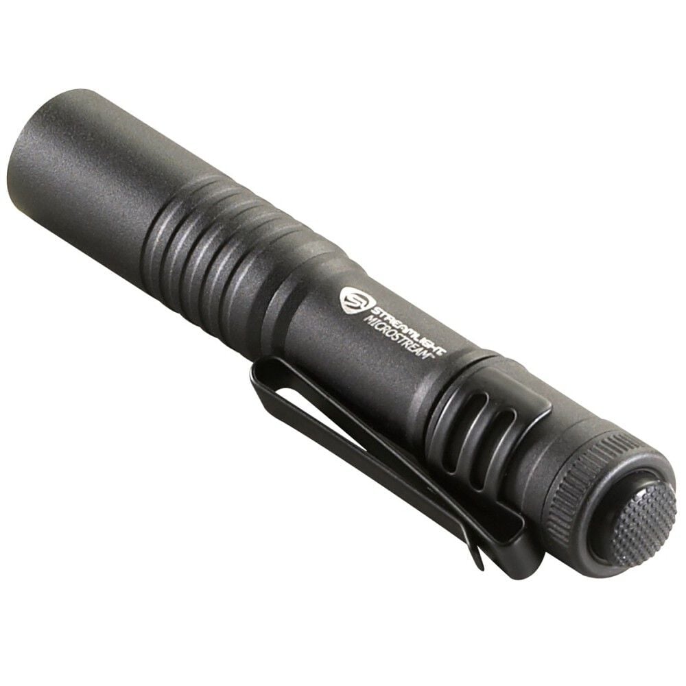 Streamlight Flashlight Black C4 LED 1AA Microstream Handheld 66318 ...