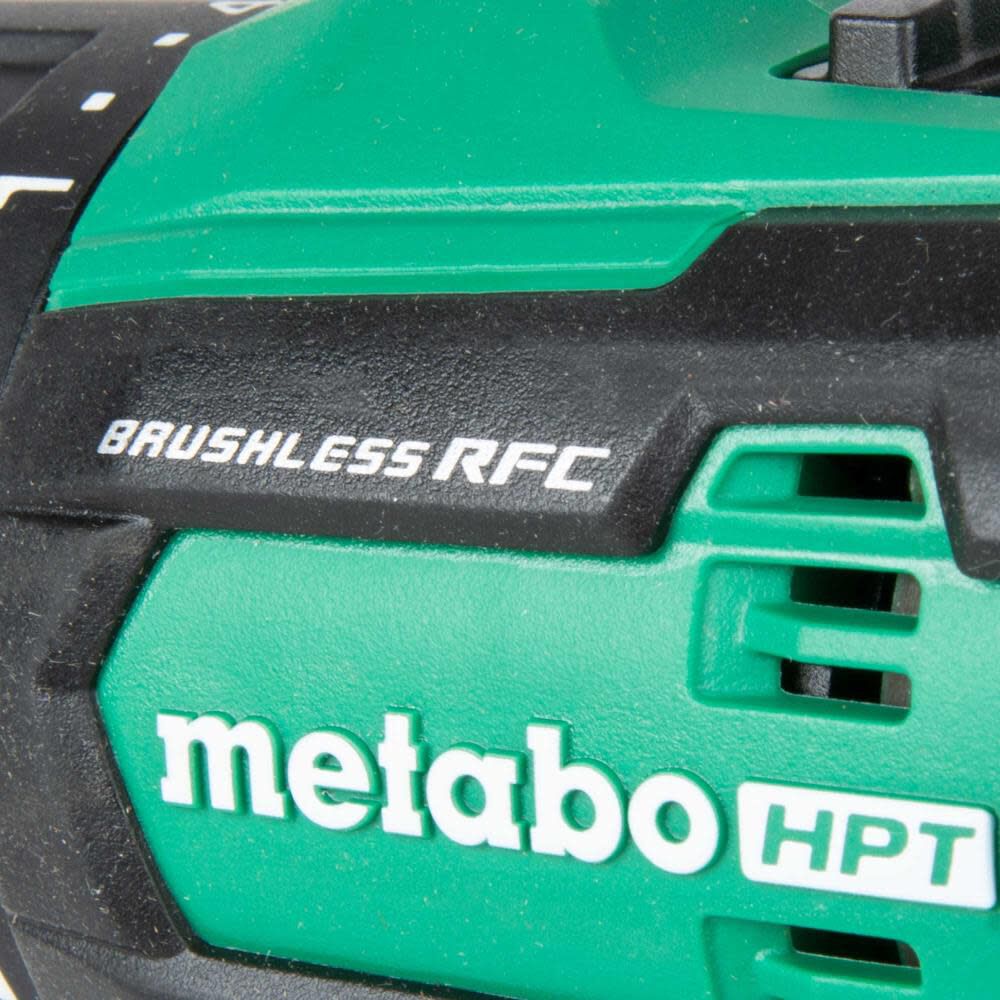 Metabo HPT 18V MultiVolt Cordless Brushless Hammer Drill Kit (2 x 2.0Ah ...