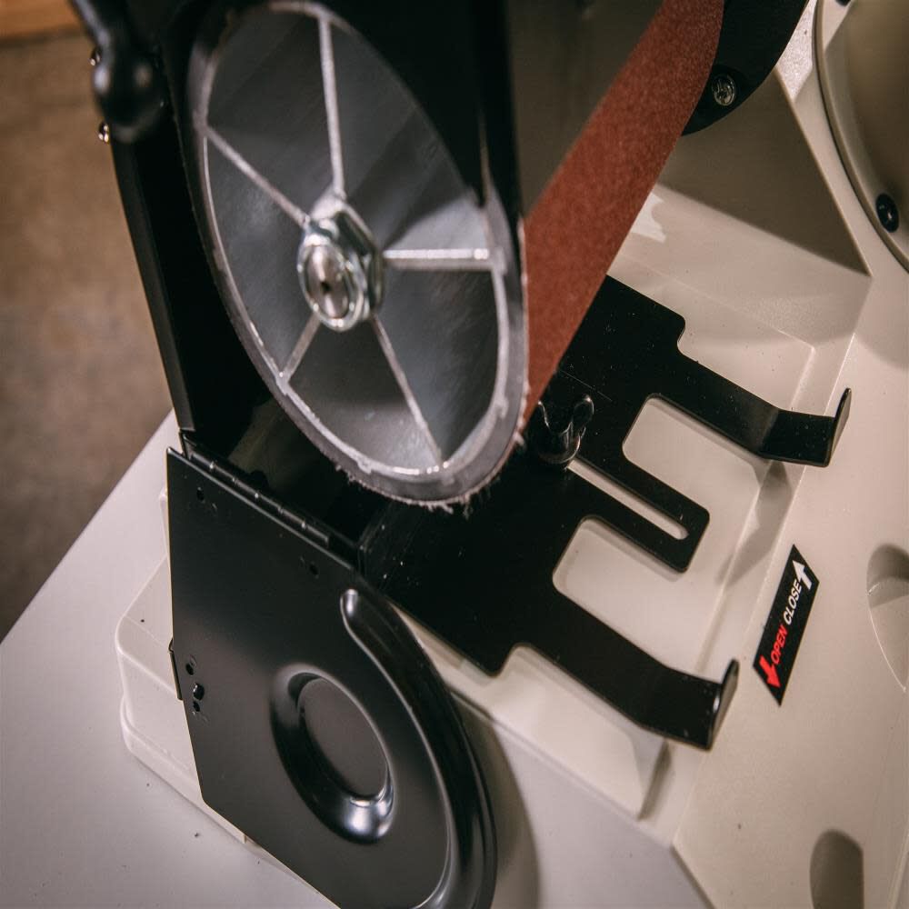 JET JSG-96OS 6in x 48in Belt / 9in Disc Sander with Open Stand 3/4 HP ...