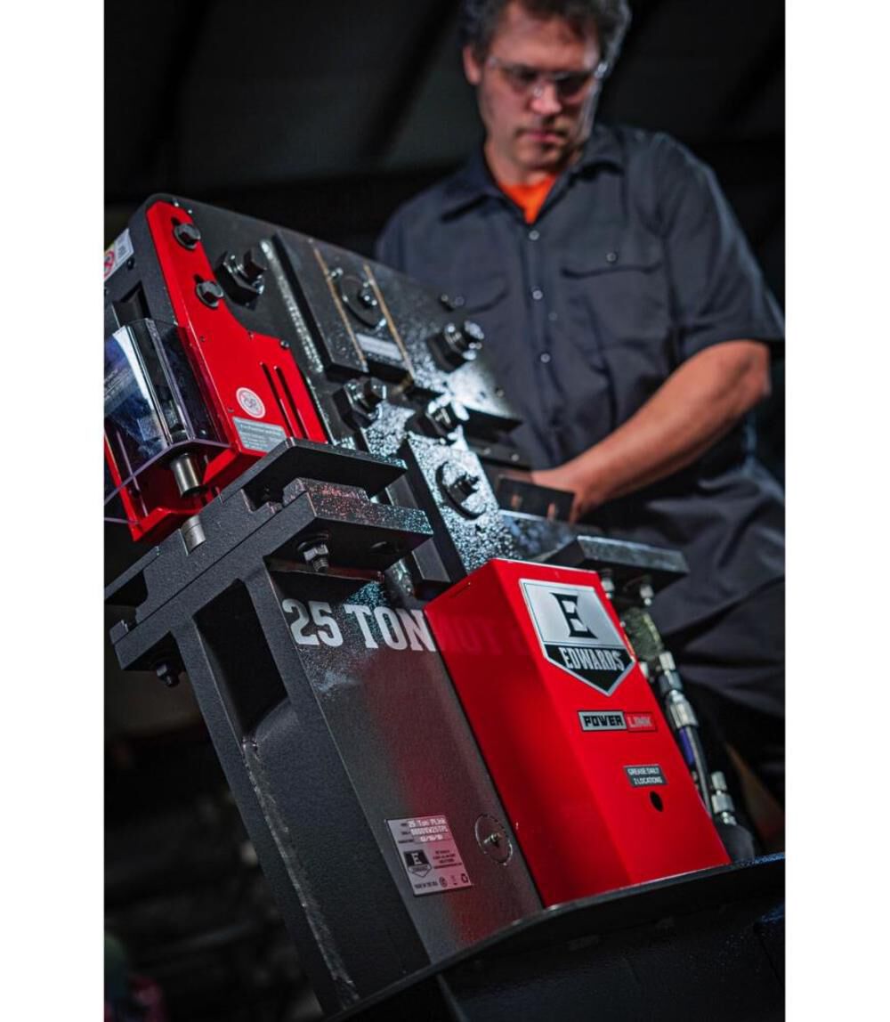 Edwards 25 Ton Dual Station Hydraulic Tool PowerLink HAT2500 - Acme Tools