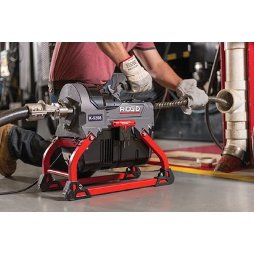 Ridgid K-5208 Sectional Machine w/(4) C-11 Cables Sectional Cable ...