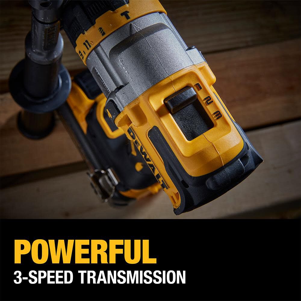 DEWALT 20V MAX 1/2in Hammer Drill/Driver with FLEXV ADVANTAGE (Bare ...