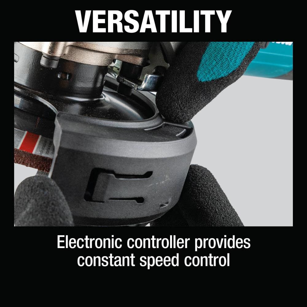 Makita 5 in SJS II High-Power Angle Grinder, Paddle Switch GA5095 - Acme Tools