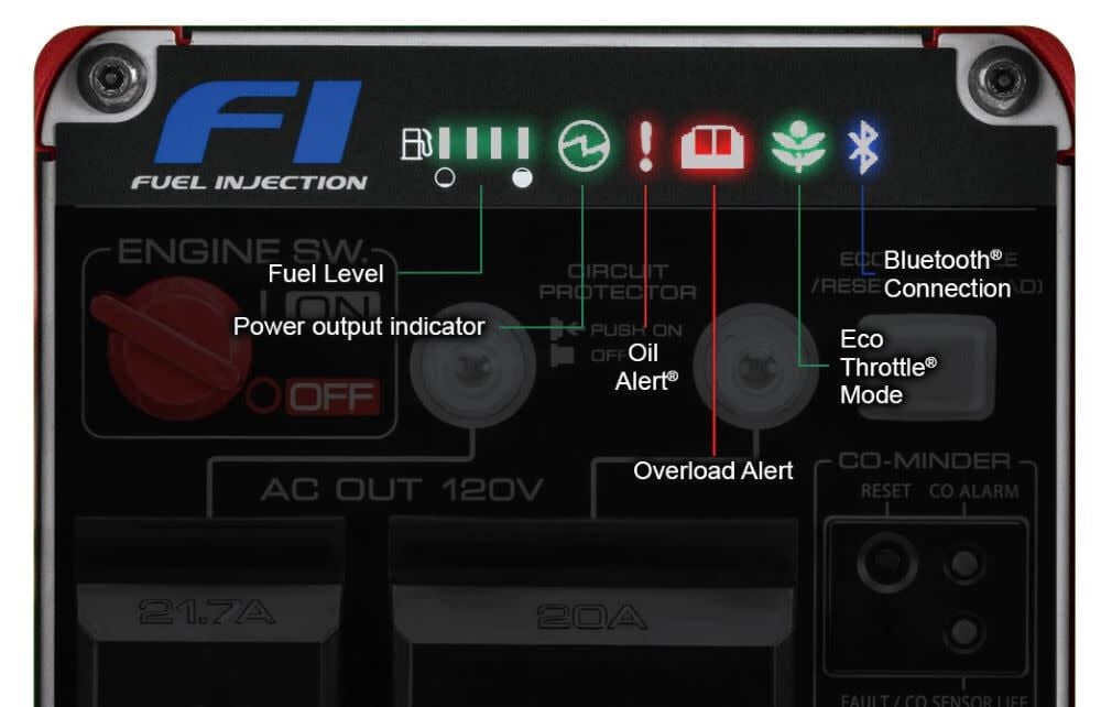 Honda Inverter Generator 3200W EU3200IAN from Honda - Acme Tools