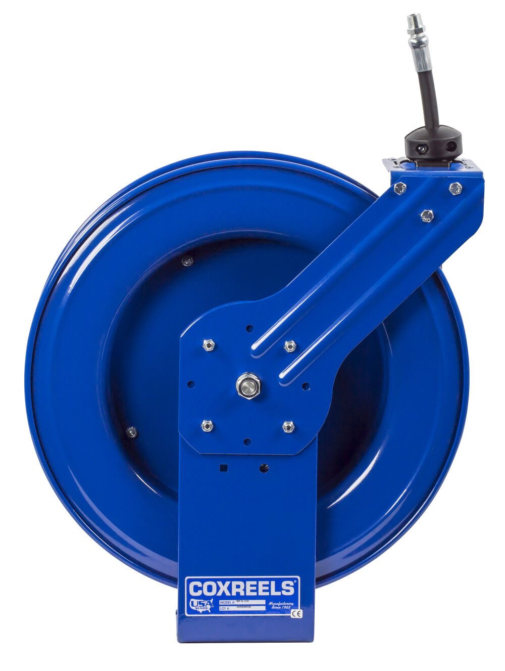 Coxreels Heavy Duty Spring Driven Hose Reel 3/8in x 50' 3000PSI MP-N ...