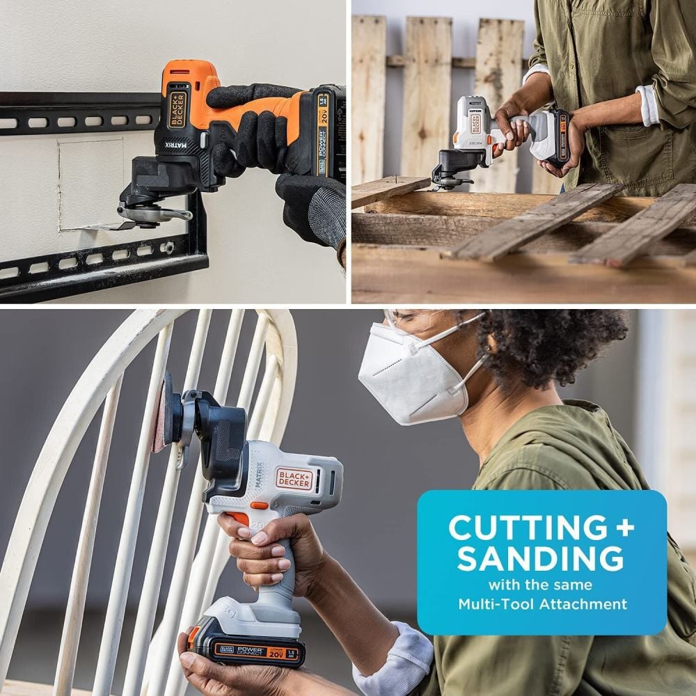 Black and Decker Matrix Oscillating Tool Attachment BDCMTO from Black ...