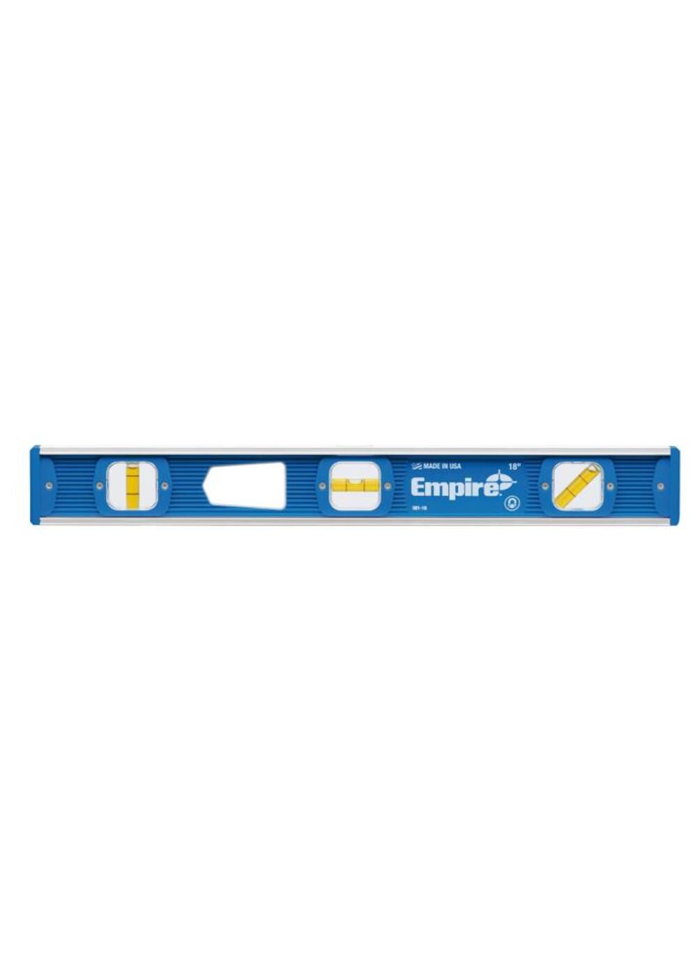 Empire Level 18 in. Magnetic I-Beam Level with 45 Degree Vial 581-18 ...