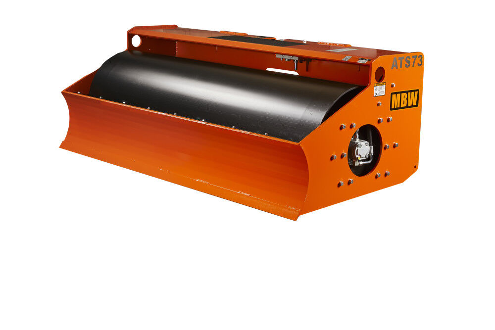 MBW ATS73 73in Skid Steer Smooth Roller Attachment 888099 - Acme Tools