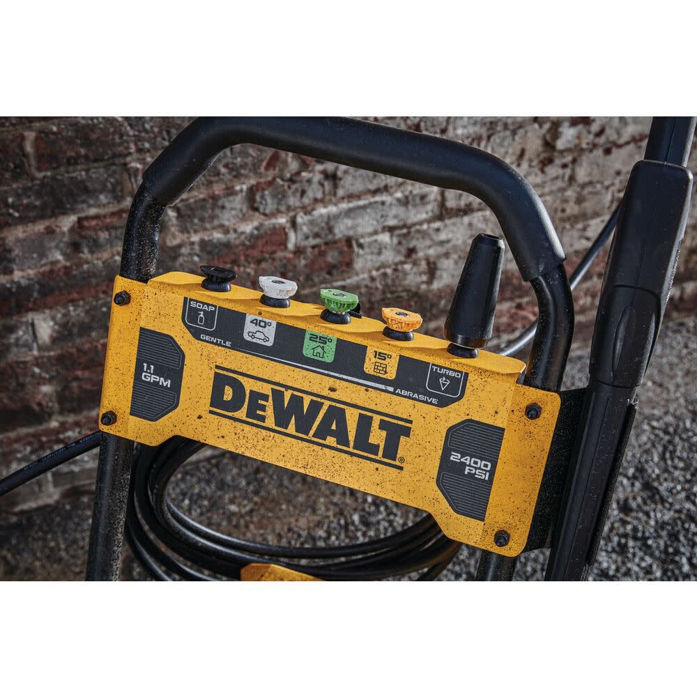 DEWALT Electric Pressure Washer 2400PSI 13Amp Electric Cold-Water ...