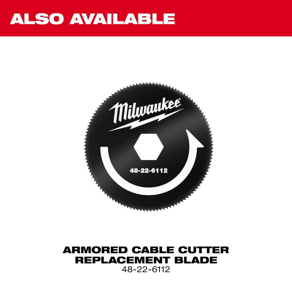 Milwaukee Armored Cable Cutter 48-22-6111 - Acme Tools