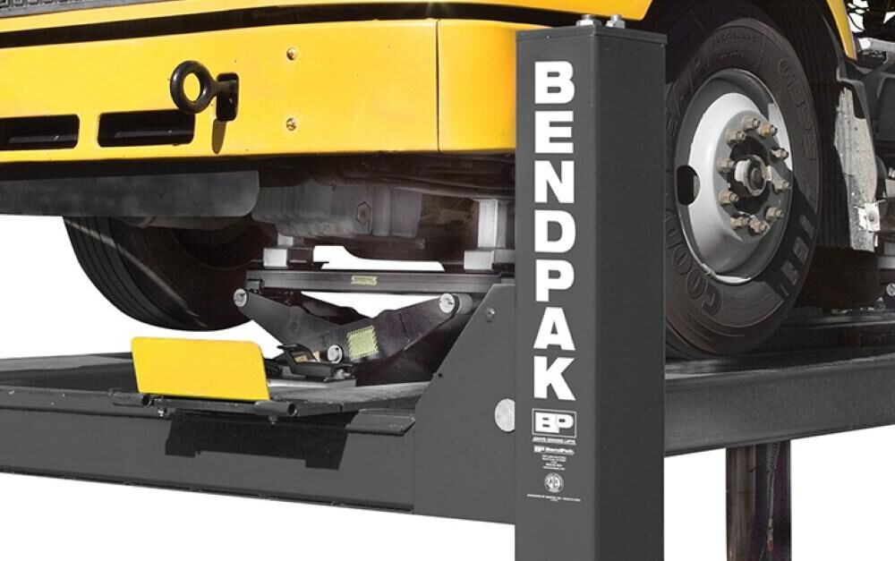 Bendpak HDS-27 Heavy Duty Truck Lift Extended Ramps 27000 lbs Capacity ...