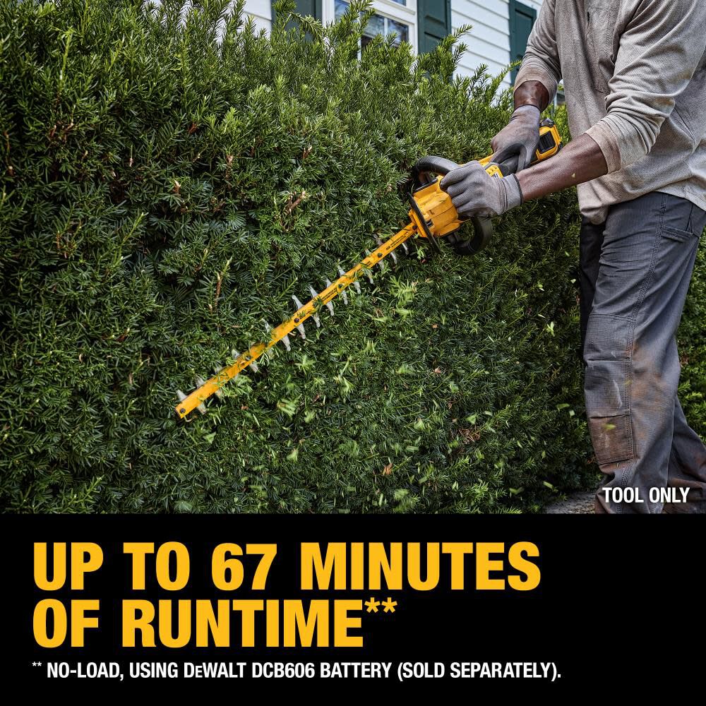 DEWALT 60V MAX 26in Hedge Trimmer Brushless Cordless (Bare Tool) DCHT870B - Acme Tools