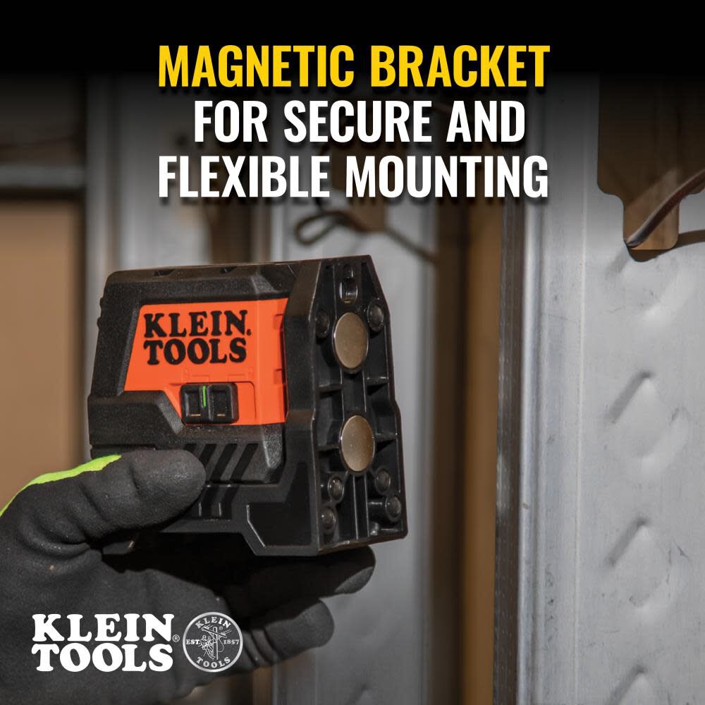 Klein Tools Green Mini Cross-Line Laser Level 93MCLG - Acme Tools