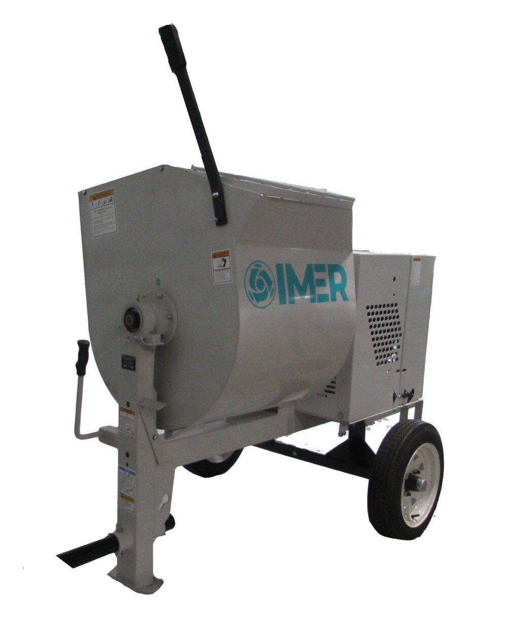 IMER Steel Drum Mortar Electric Mixer with Electric Motor 8 cu-ft 1130082 from IMER - Acme Tools