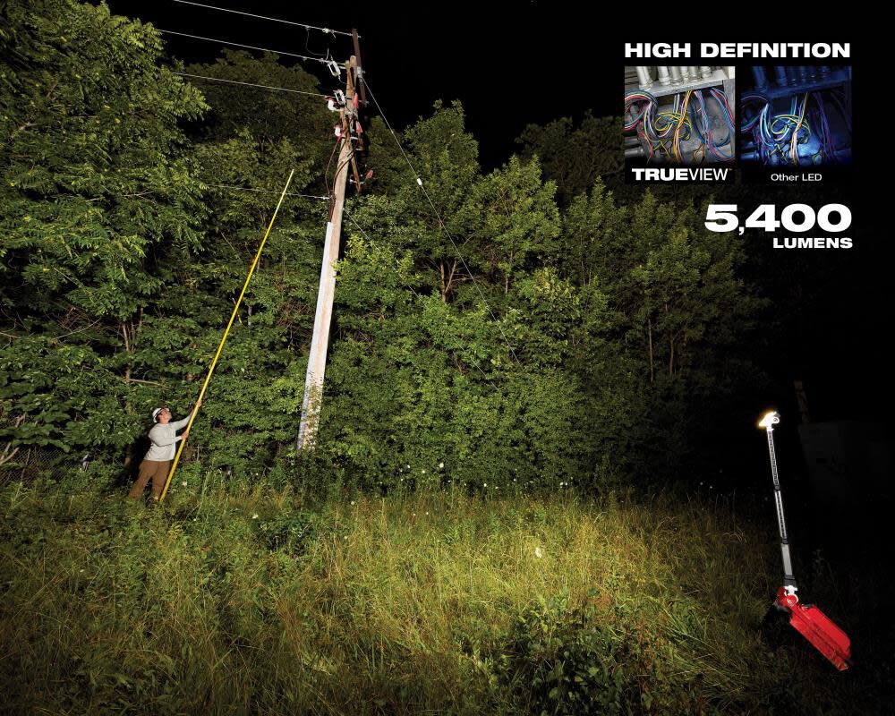 Milwaukee M18 ROCKET Dual Pack Tower Light (Bare Tool) with ONE-KEY ...