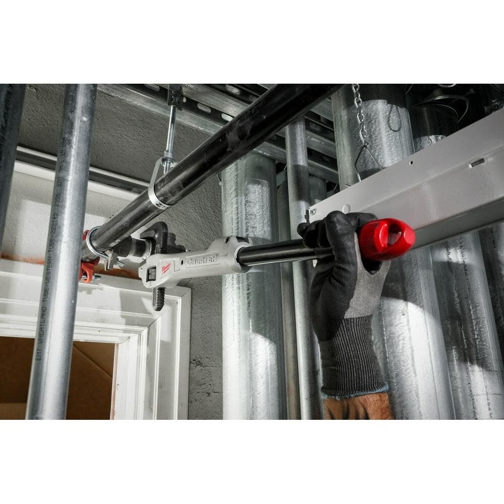 Milwaukee CHEATER Pipe Wrench Aluminum Offset Adaptable 48-22-7322 from ...