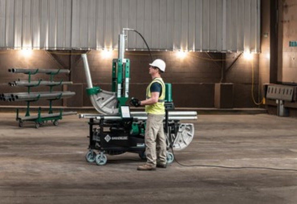 Greenlee Hydraulic Conduit Bender with Table & Pump 881GXE980MBTS ...