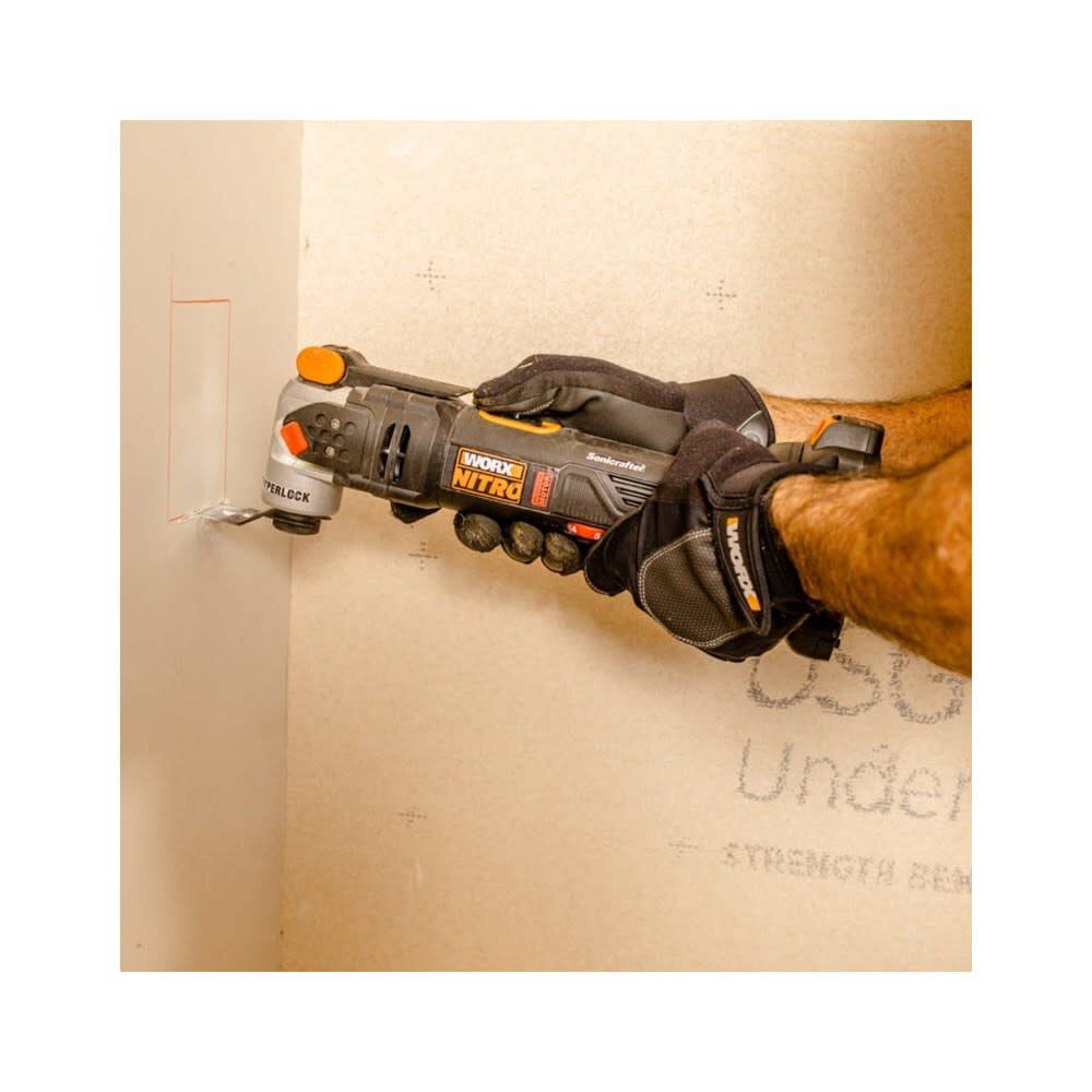 Worx 20V 2Ah Cordless Battery-Powered Oscillating Multi-Tool WX697L ...